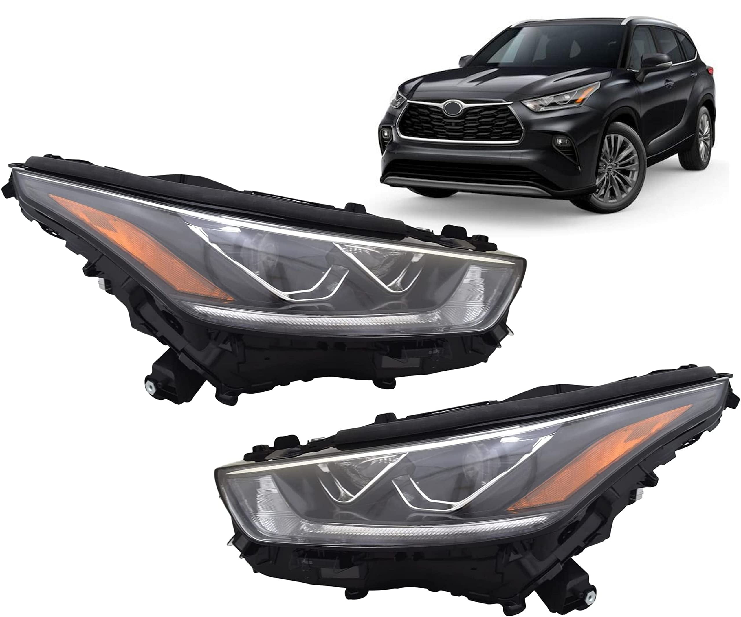 Replacement For 2020 2021 2022 Toyota Highlander Limited/Hybrid Limited ...