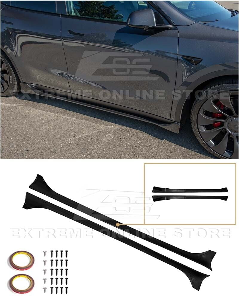 Replacement For 2020-Present Tesla Y | Performance Track Style ABS ...