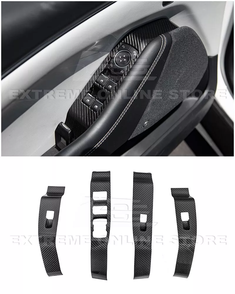 Replacement For 2021-Present Ford Mustang Mach E Factory Style CARBON ...
