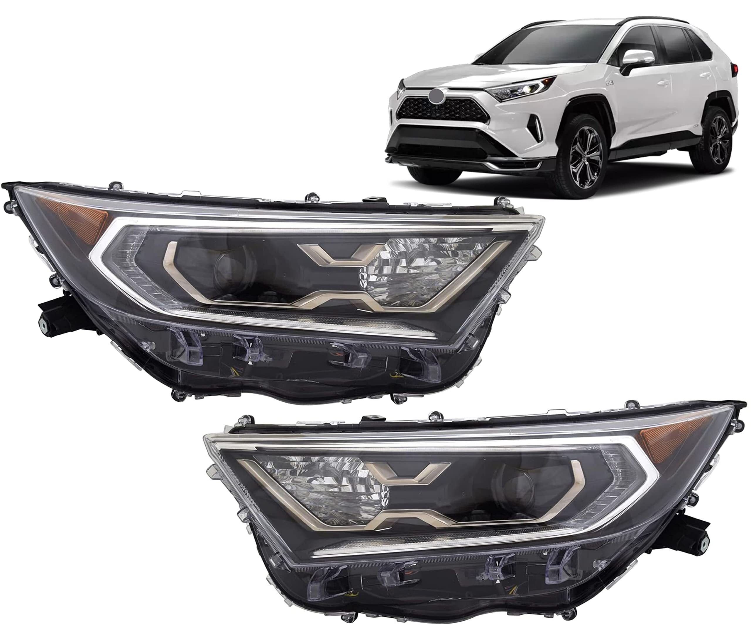Replacement For 2021 Toyota RAV4 Prime SE/XSE Sport Utility LED ...