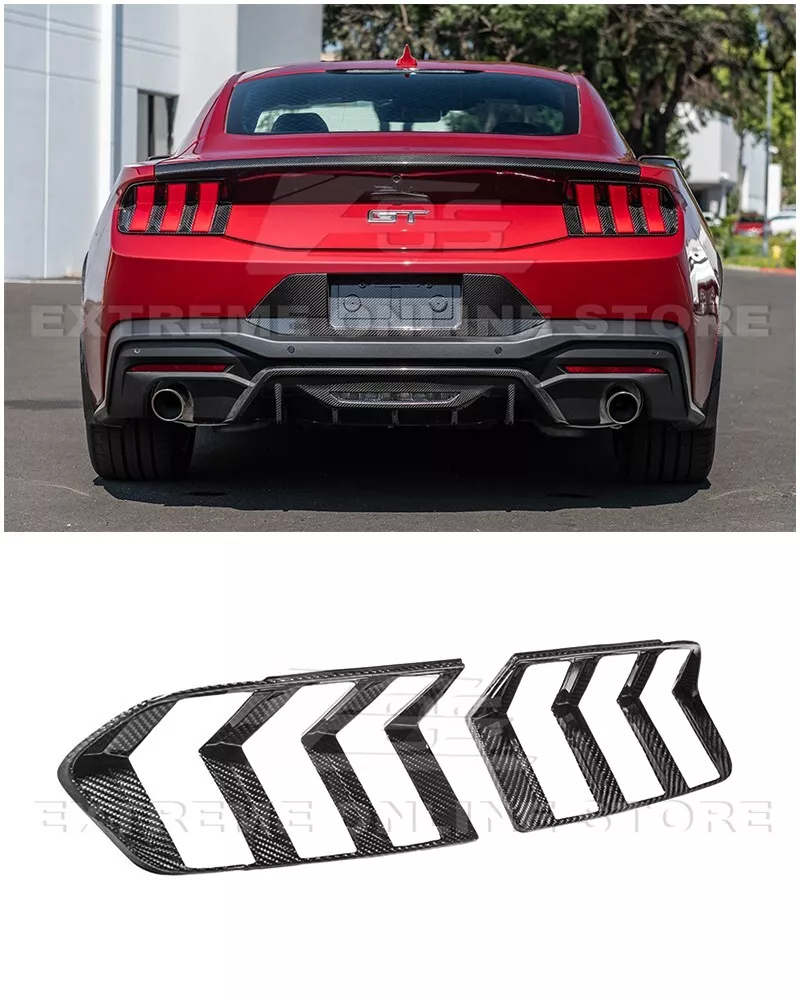 Replacement For 2024-Present Ford Mustang Models | Factory Style CARBON ...