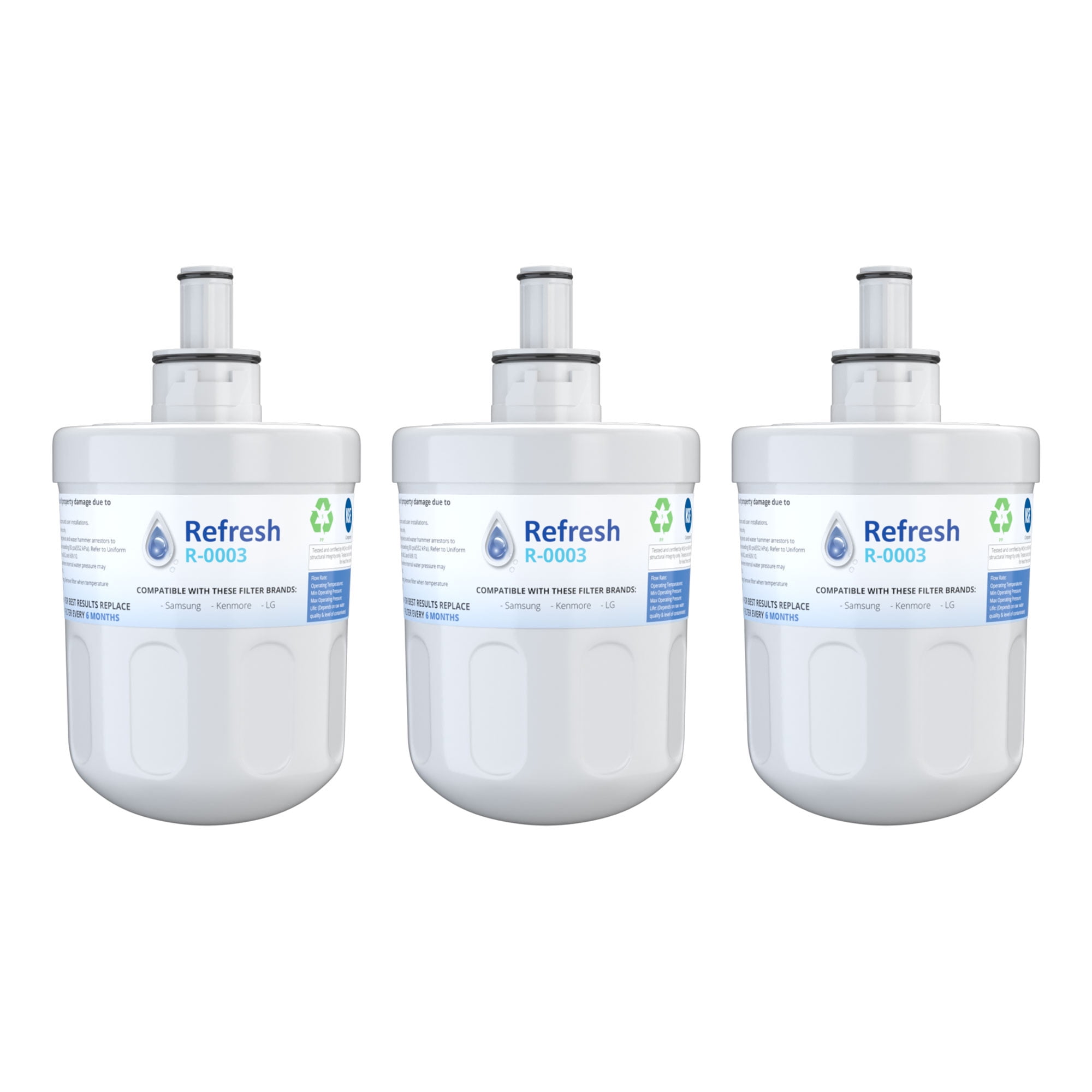 Replacement For Samsung RF265AABP Refrigerator Water Filter - by ...