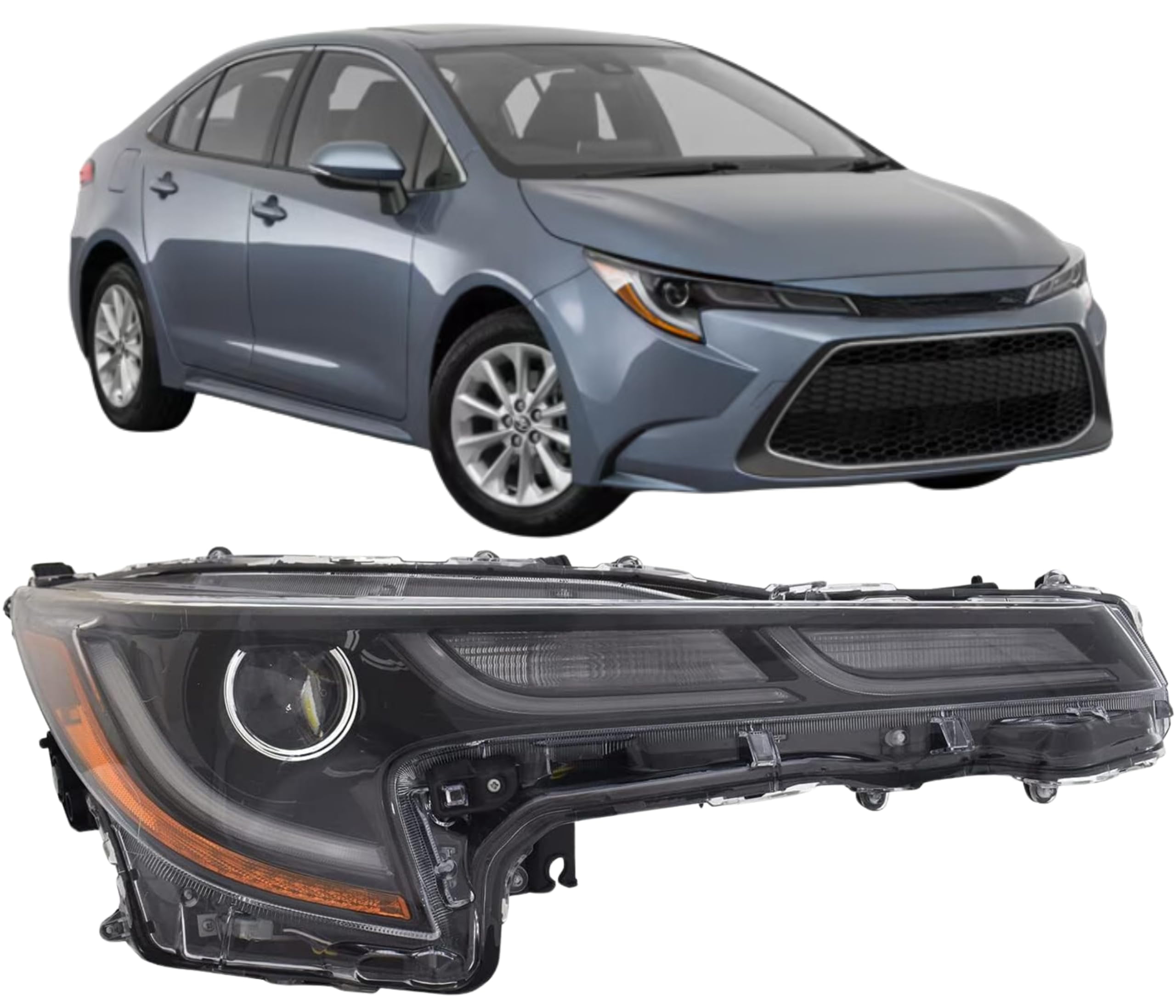 Replacement For Toyota Corolla Hatchback 2019 2020 / Sedan 2020 2021 ...