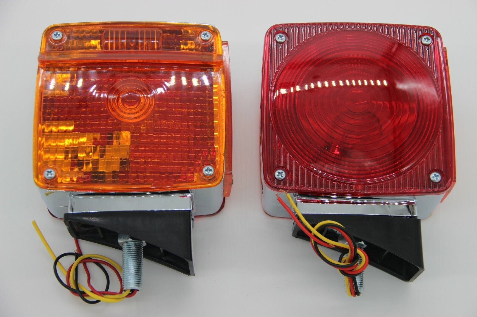 Front Turn Signal Lights Blinkers LH/RH for Ford F600 Dump Truck 1969 ...