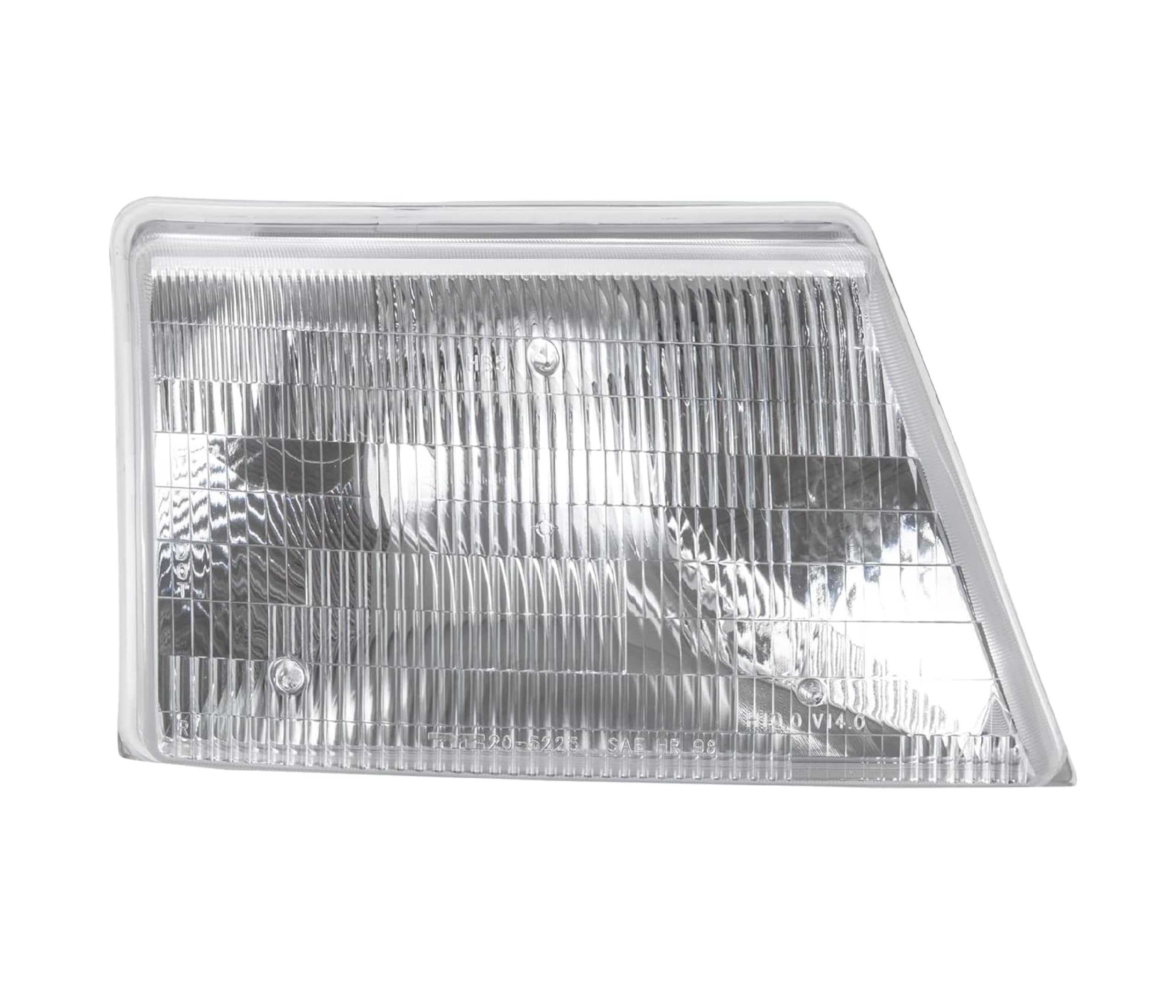 Replacement for Ford Ranger 1998-2000 XL, XLT, Splash, EV Halogen Headlight Assembly With Bulbs ...