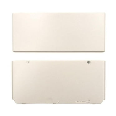 Full Housing Case Shell for Nintendo 3DS XL, White Black Full Cover ...