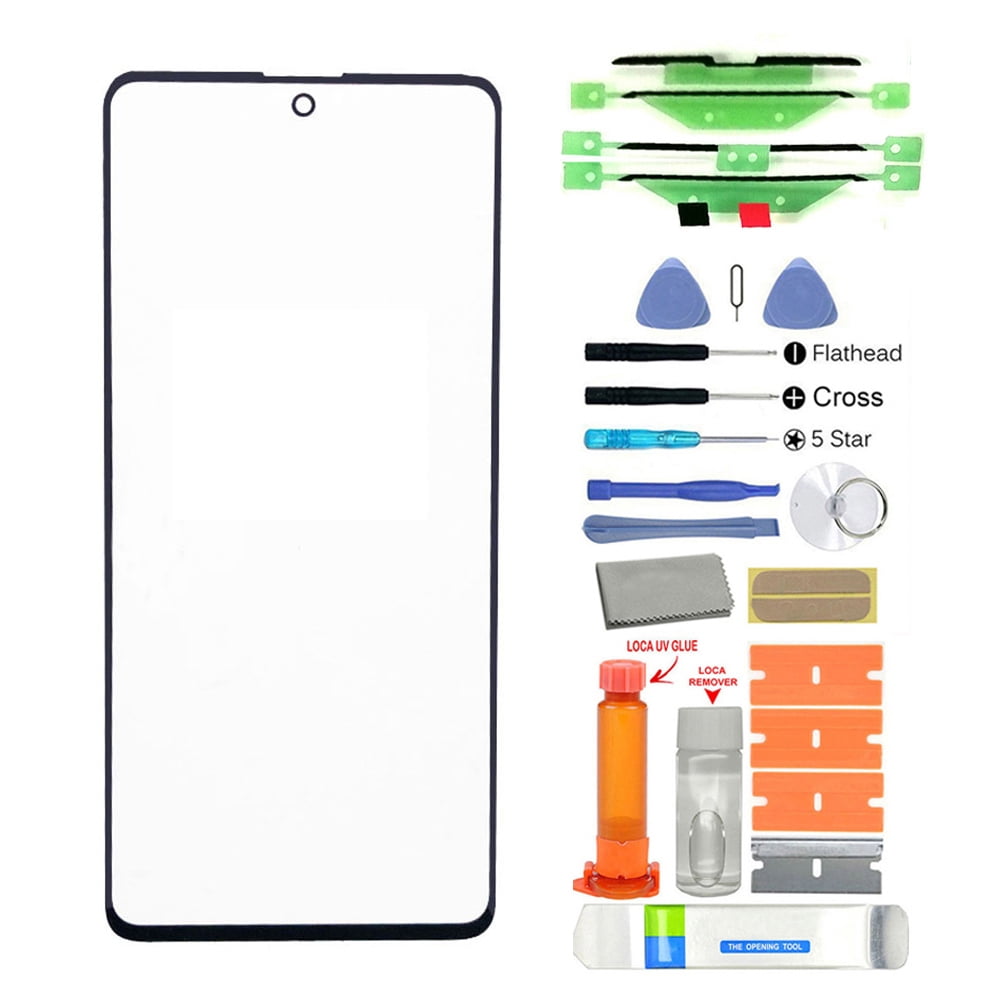 Replacement Front Glass Screen UV Glue Kit for Samsung Galaxy A51 5G ...
