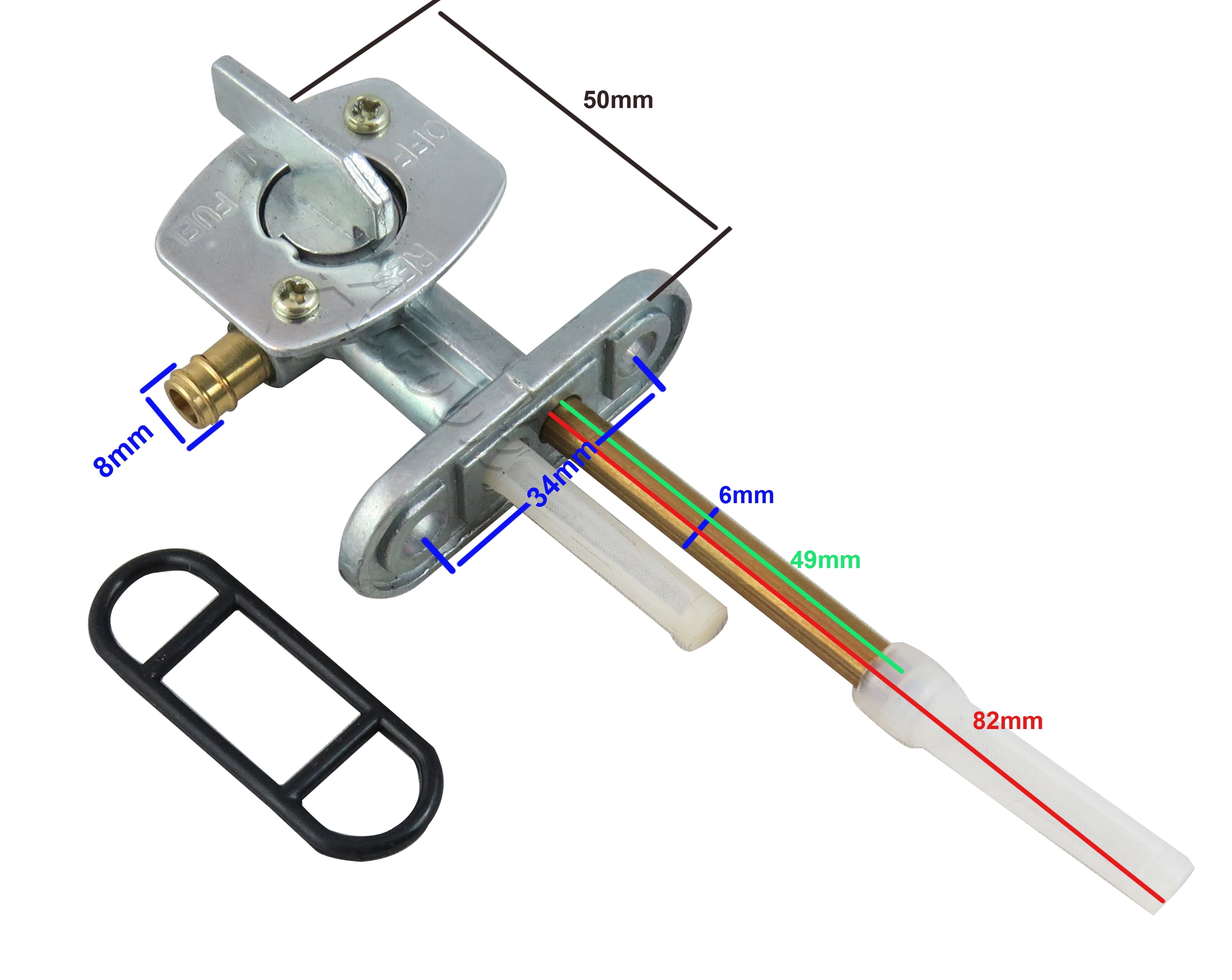 Replacement Fuel valve Petcock For Yamaha XVS 650 XVS650 A V-STAR ...