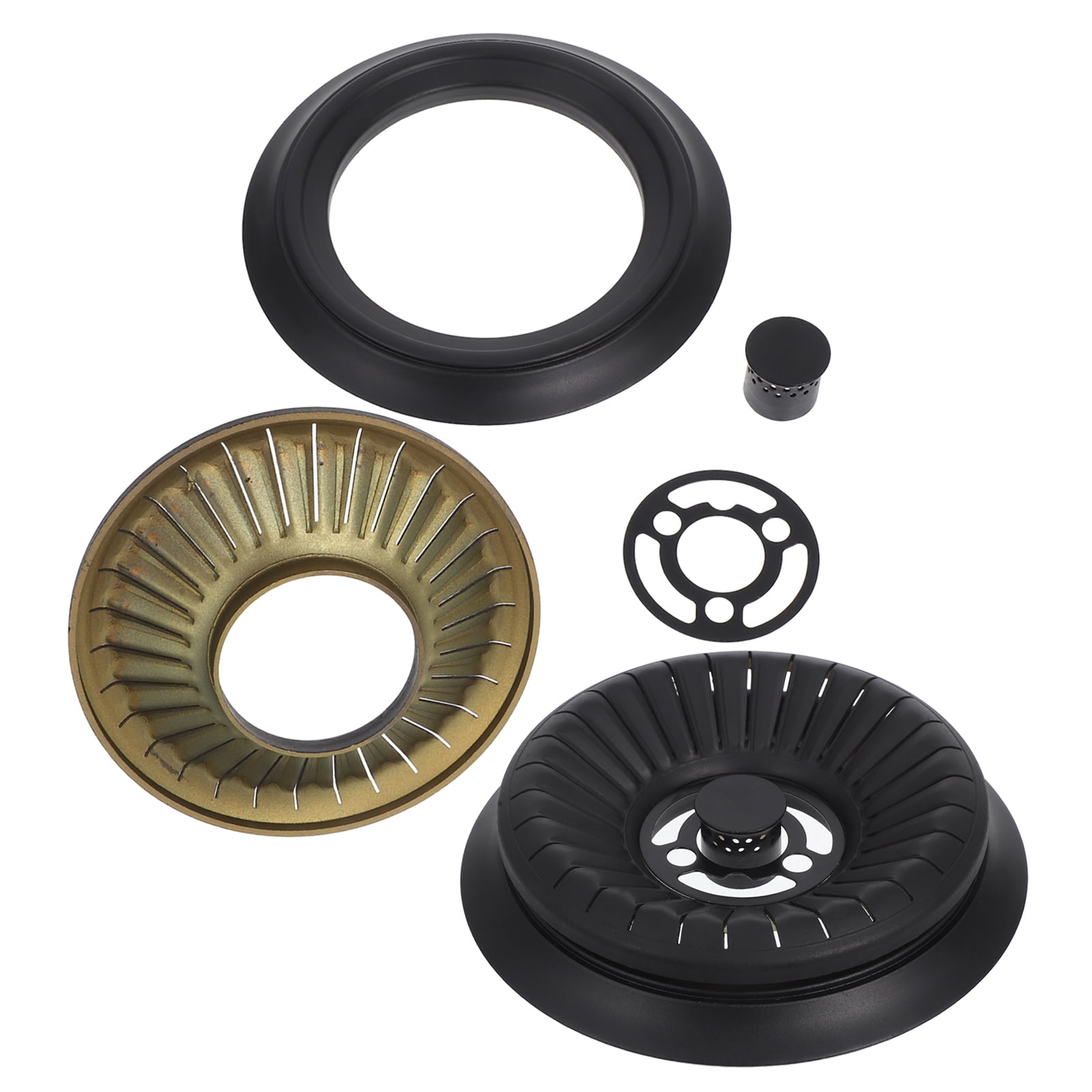 Homoyoyo Black Metal Gas Stove Grate Heat Diffuser for Even Heat ...