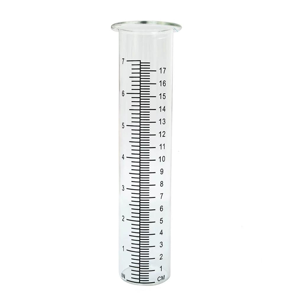 SharkTRUE Replacement Glass Tube with Lip for Rain Gauges 8.25x2.25 in ...