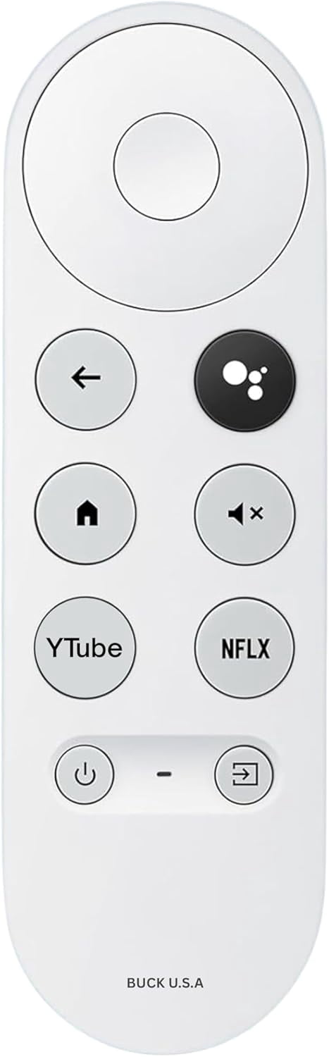 Replacement Google Chromecast Remote for Google TV 4K/HD & Google TV ...