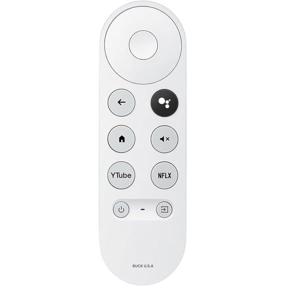 Replacement Google Chromecast Remote for Google TV 4K/HD & Google TV ...
