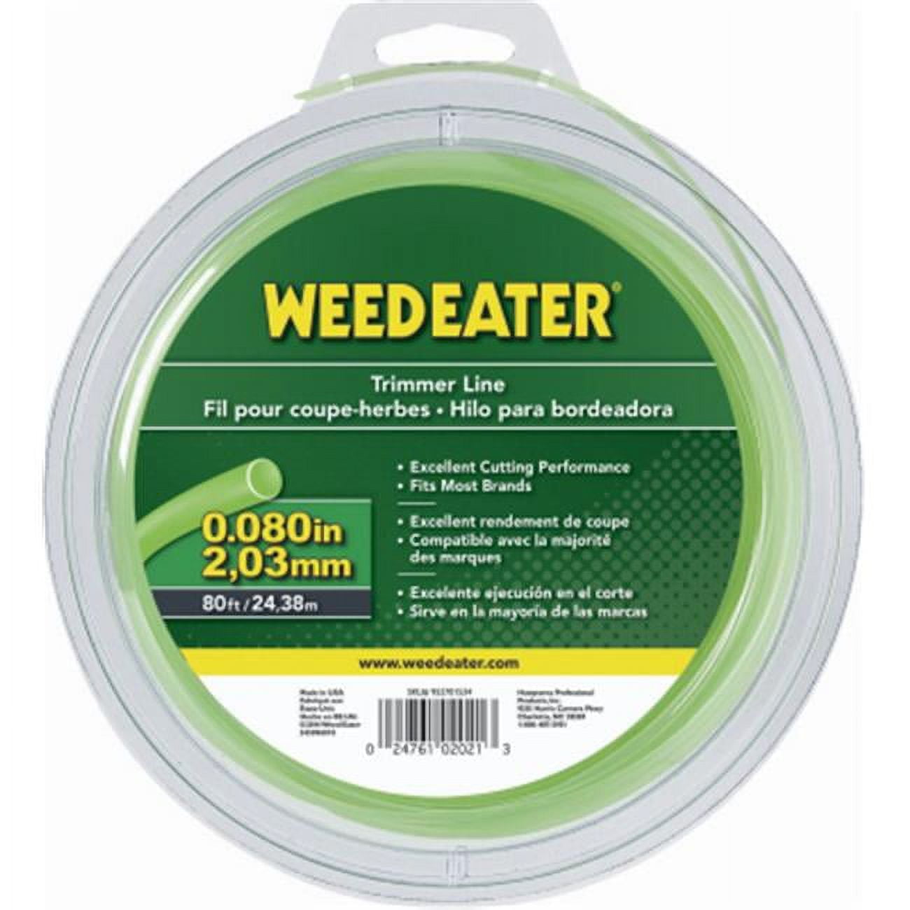 Replacement Grass Trimmer Line, .080-In. x 100-Ft. - Walmart.com