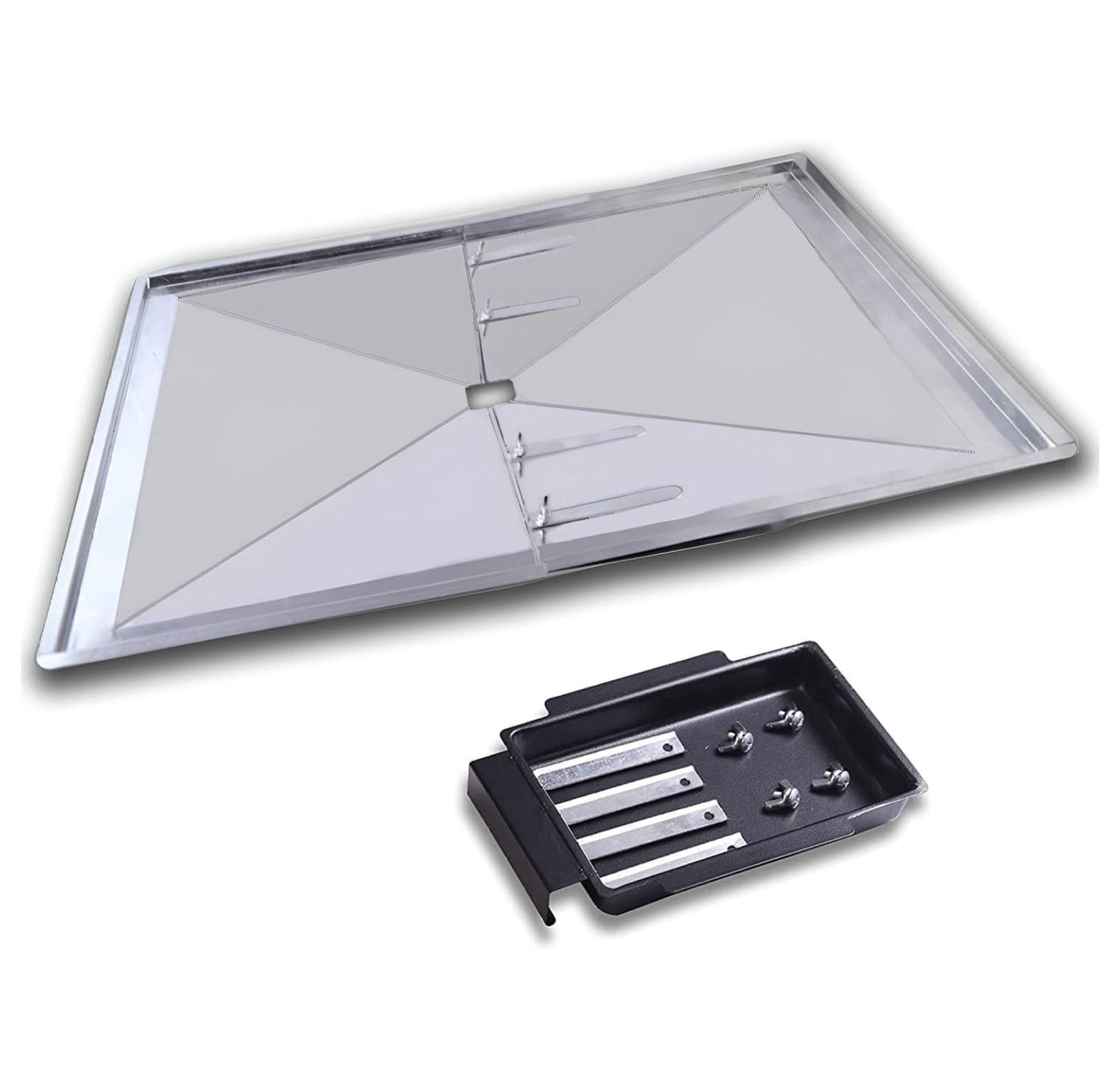 Replacement Grease Tray Set (33 inches to 36 inches) for Bbq Grill ...