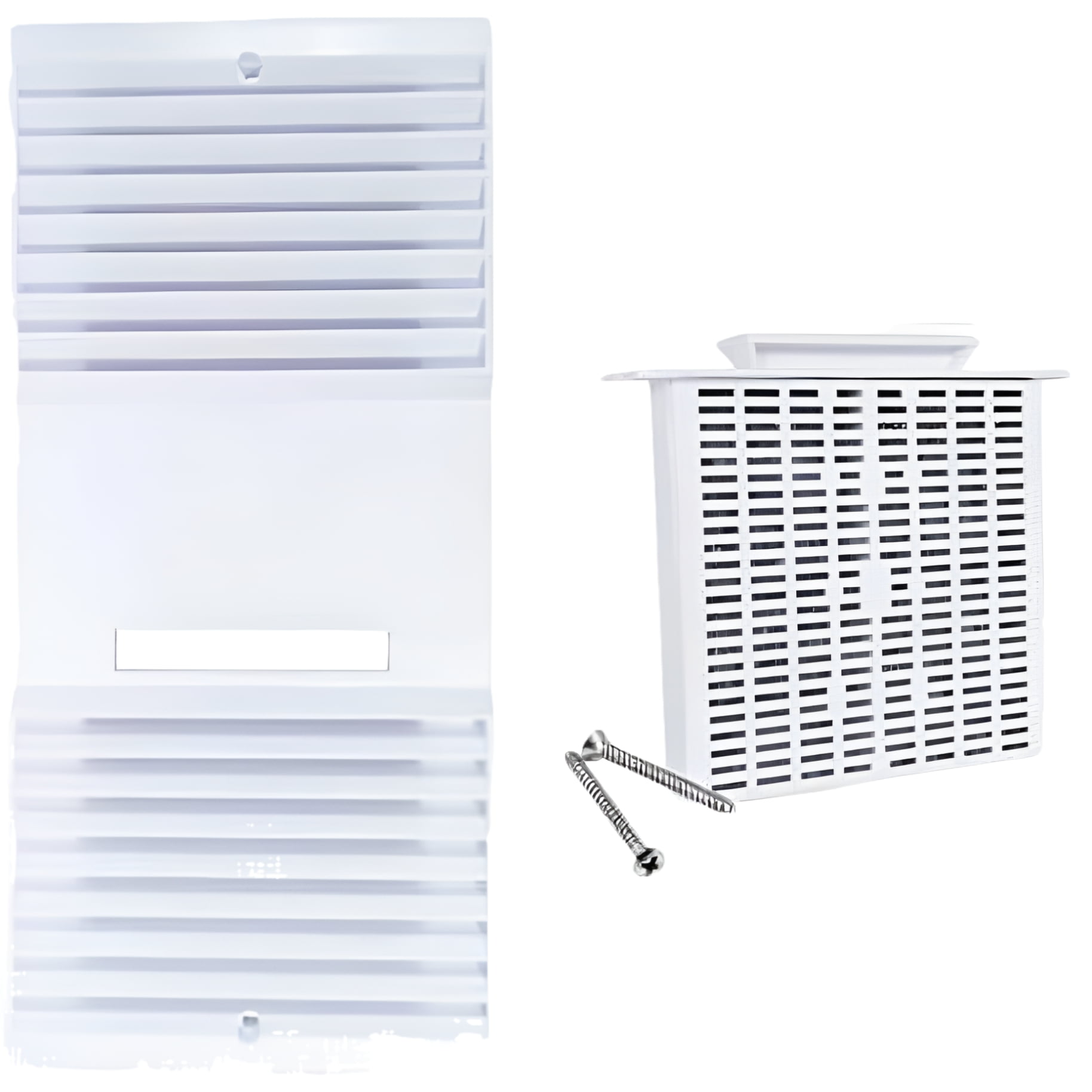 CA-90 Ductless Fan Replacement Grille, Beige with Refillable Unscented ...