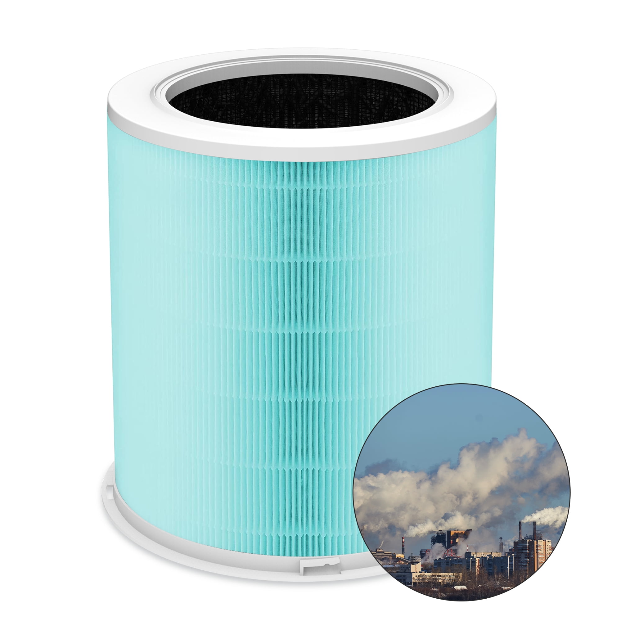 GCZ H13 TRUE HEPA Replacement Filter for AP402 Air Purifier, Activated ...