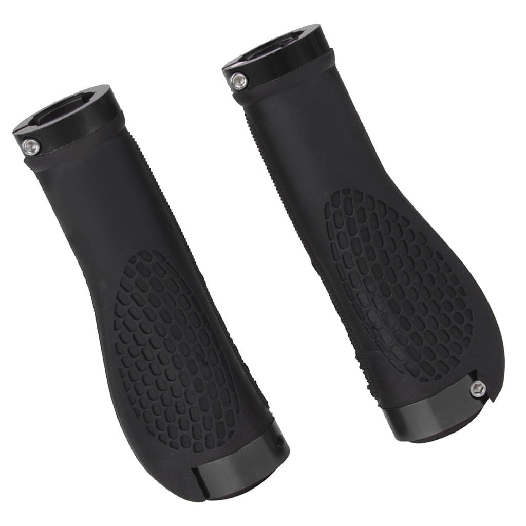 Replacement Handlebar Grips for Cycling Mountain Bikes - Black ...