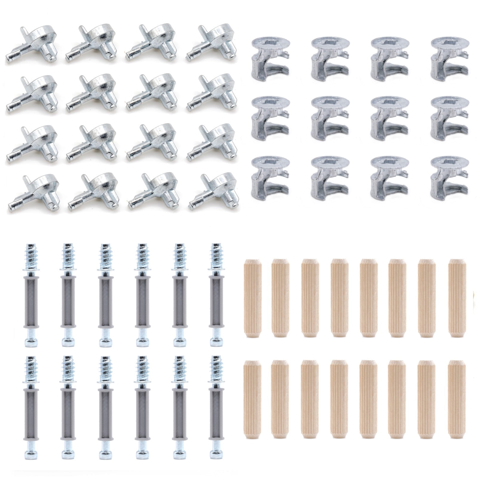 Replacement Hardware Kit for IKEA BILLY Bookcase (131372, 119081 ...