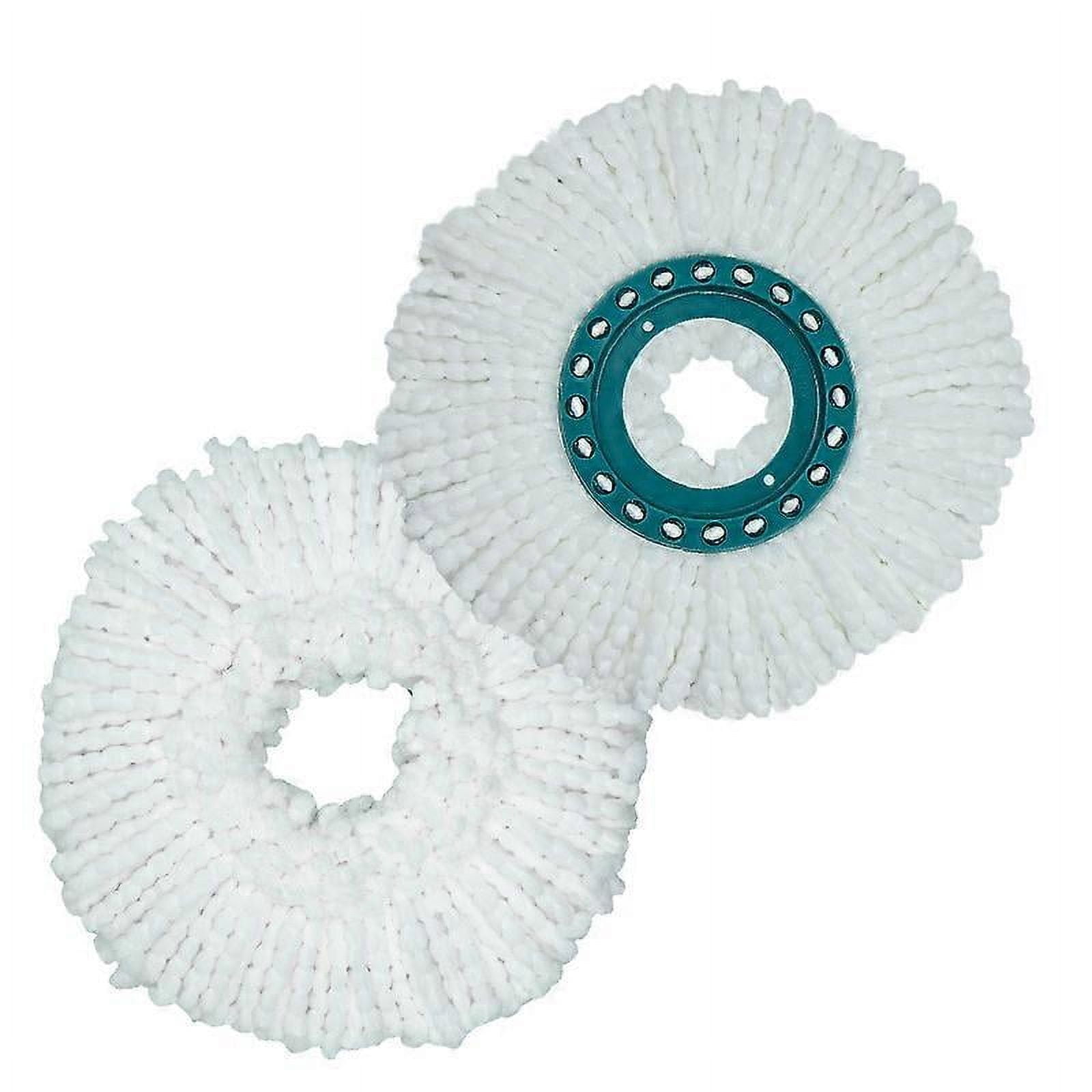 Replacement Head Clean Twist Disc Mop, x 4Pack, High Dirt and Water ...