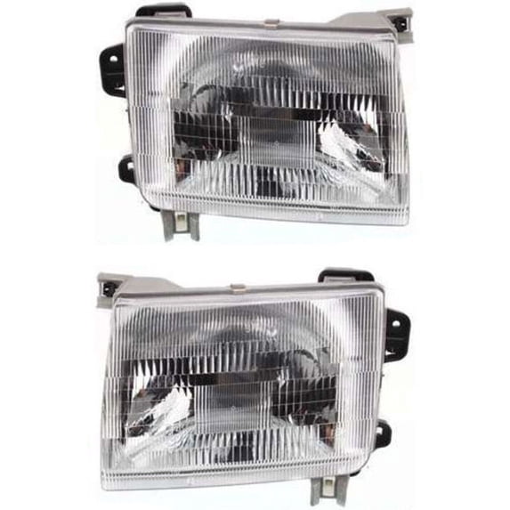 Replacement Headlights For 1998-2000 For Nissan For Frontier & 2000 ...