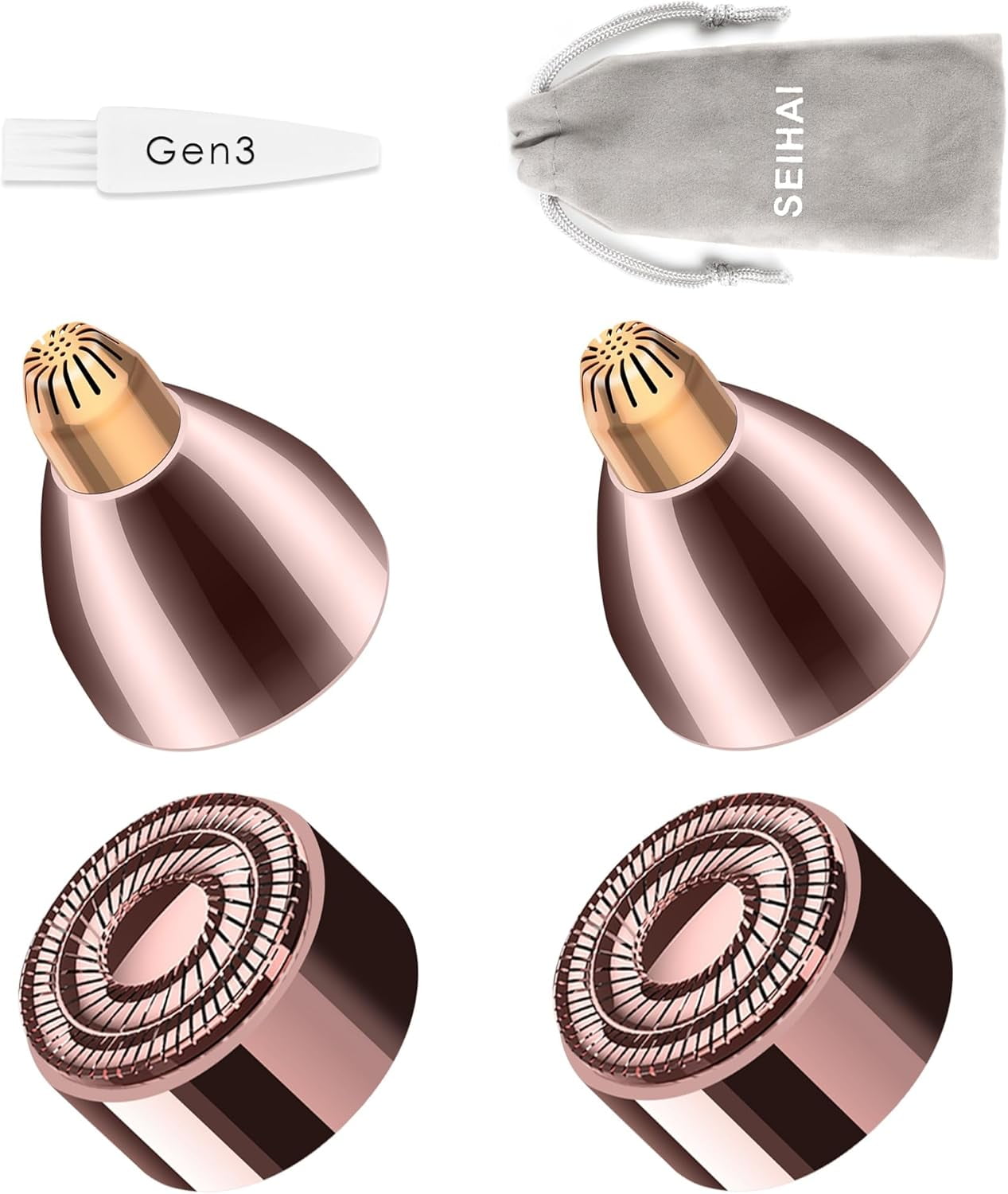 Replacement Heads for Flawless Finishing Touch Facial Hair Remover ...