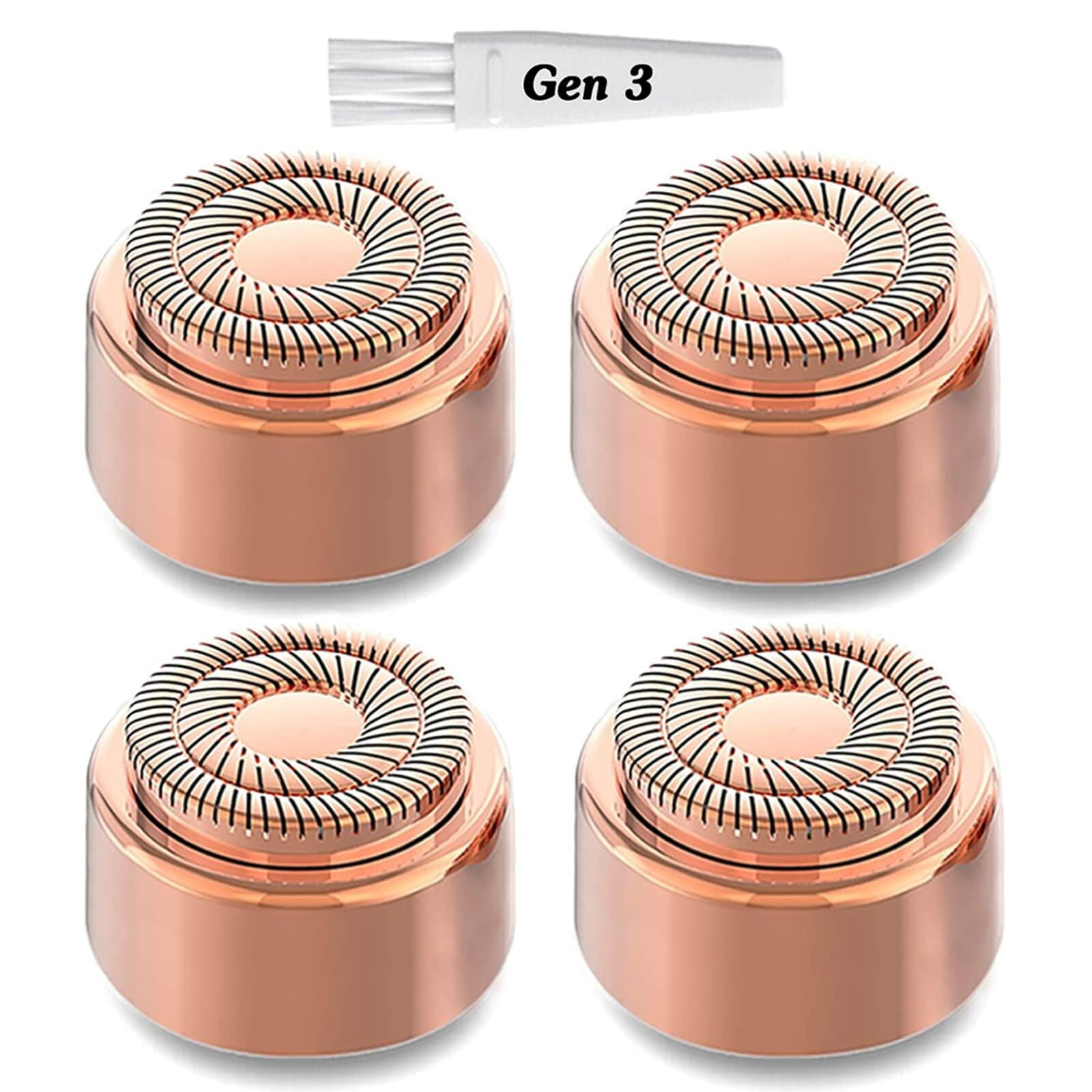 Replacement Heads Generation 3 for Flawless Facial Hair Remover Gen 3 ...