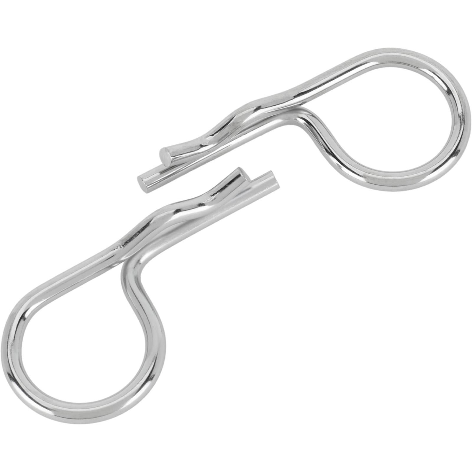 Replacement Hood Hairpin Clips, Chrome - Walmart.com