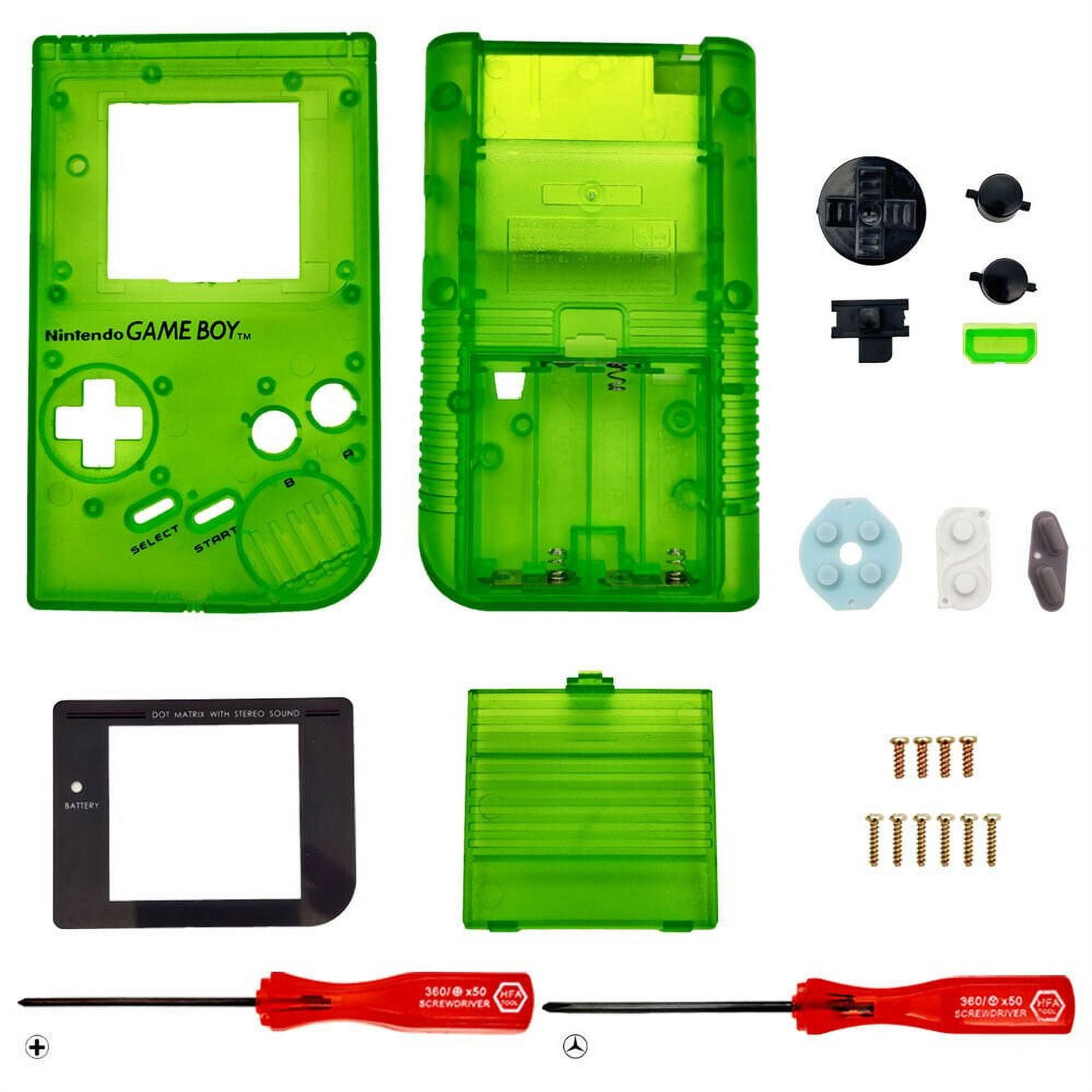 Replacement Housing Original Nintendo GB Game Boy Shell DMG Clear ...