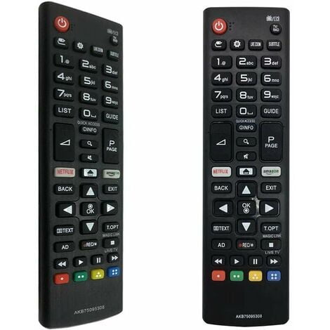 Replacement Infrared Remote Control For Multiple Models, Universal Remote Compatible With Smart ...