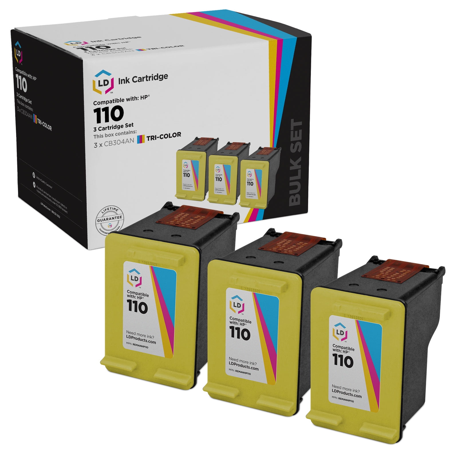 LD Products Compatible Replacement Ink Cartridges for HP CB304AN (HP ...
