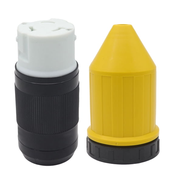 Replacement Inlet Power Connector Set Power Cord Twist Lock Plug with ...