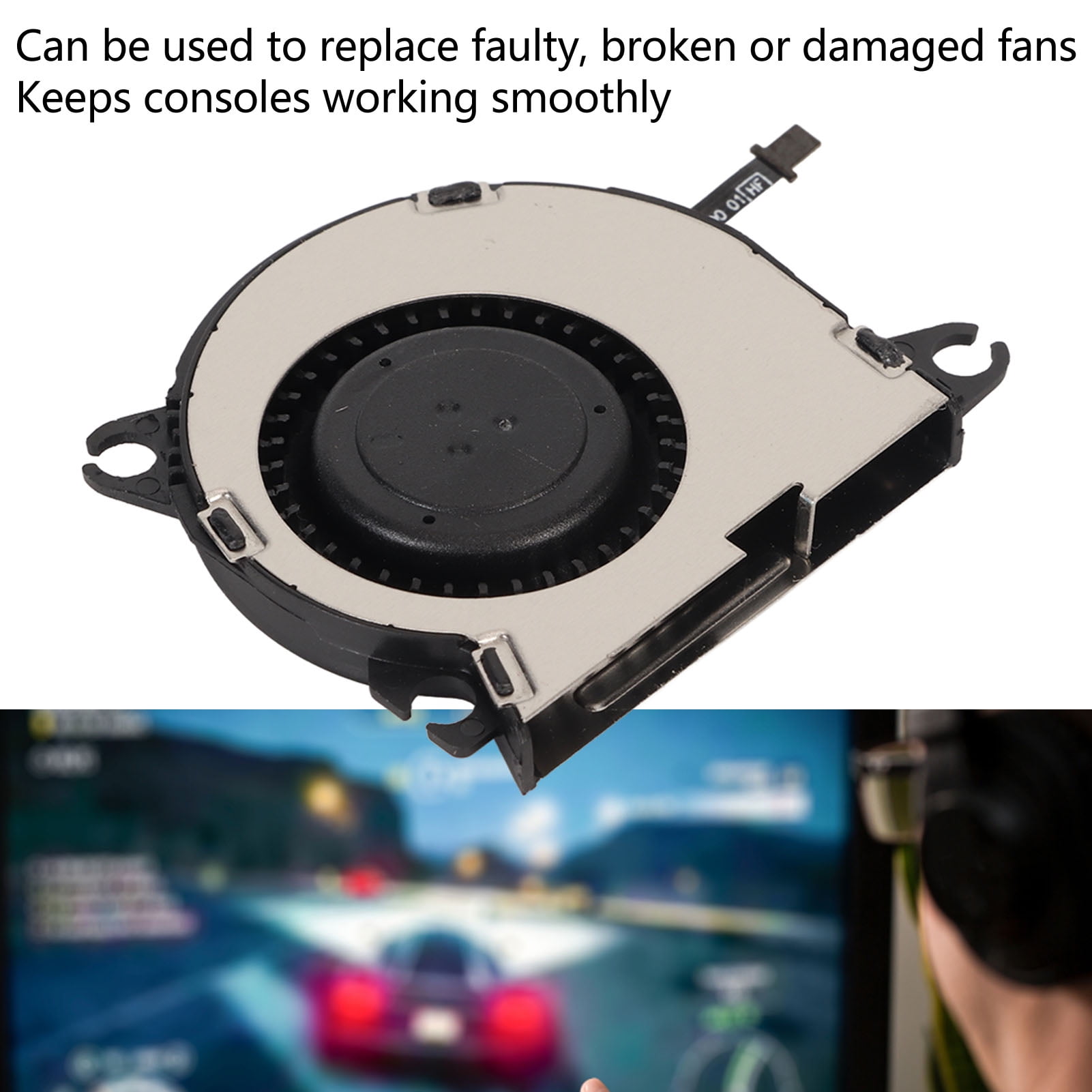 Replacement Internal Cooling Fan Compatible with Nintendo Switch - CPU Heatsink Cooler, Perfect ...