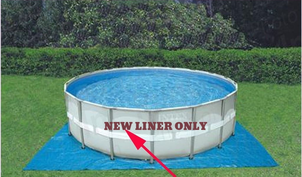 Replacement Intex 14ft x 42in Round Ultra Frame Pools LINER ONLY ...