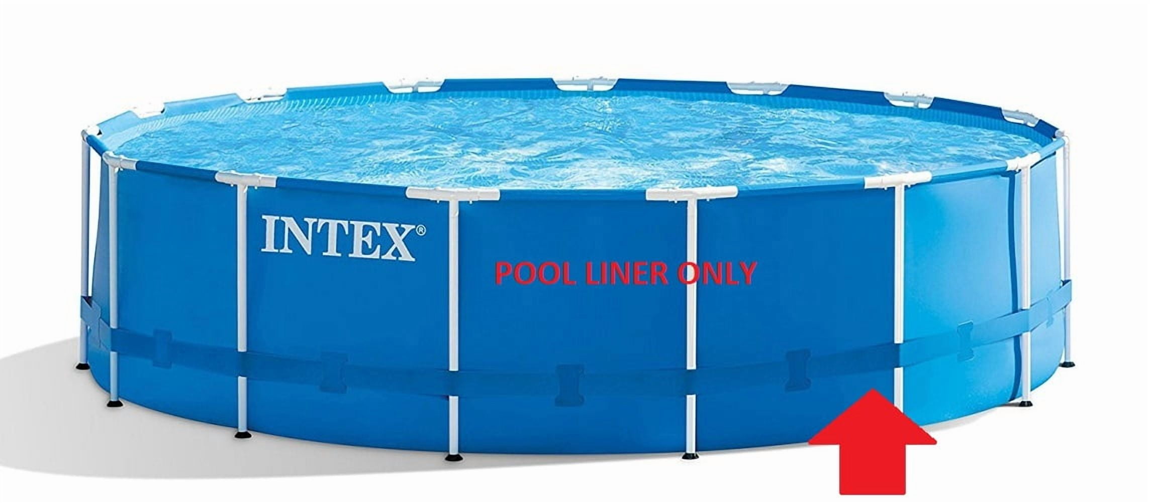 Replacement Intex 15 x 48 Metal Frame Pool LINER ONLY - Walmart.com