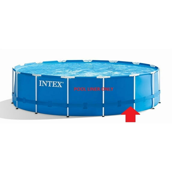 Replacement Intex 15 x 48 Metal Frame Pool LINER ONLY - Walmart.com