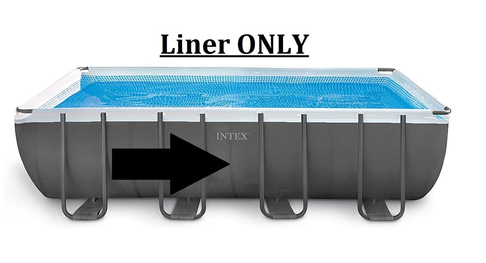 Intex Replacement Pool Liner, 18ft X 9ft X 52in, Durable Material ...