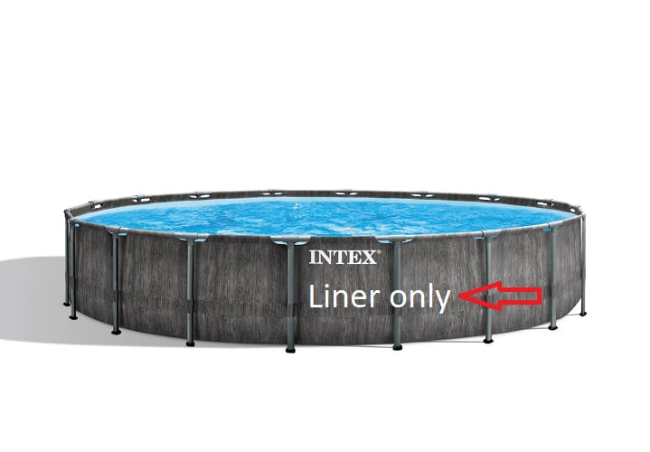 Replacement Intex 18ft x 48in Greywood Prism Frame Swimming Pool LINER ...