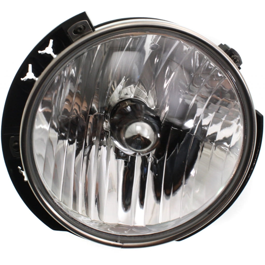 Replacement J100115Q Headlight Compatible With 2007-2017 Jeep Wrangler ...