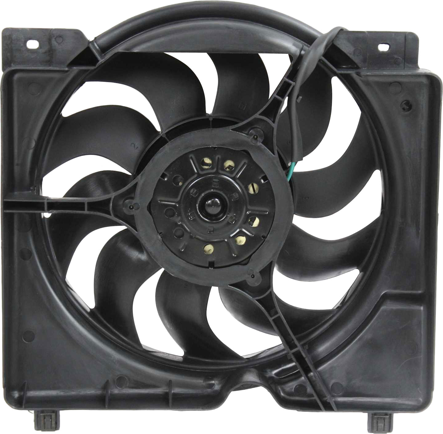 TYC 620560 for Jeep Cherokee Replacement Radiator/Condenser Cooling Fan ...