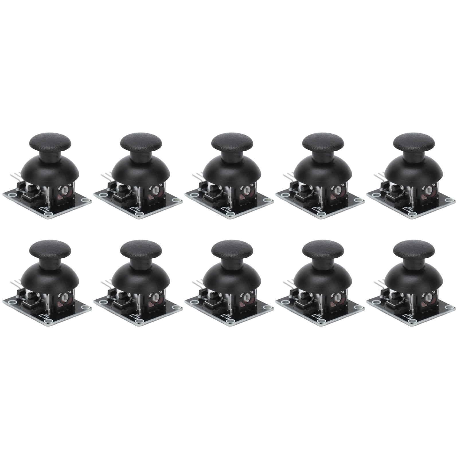 Replacement Joystick Sensor Game Controller Module X Y Dual Axes Set Kit for PS2 (10Pcs ...