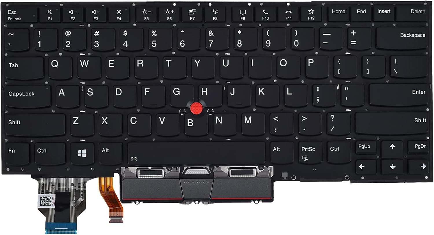 Replacement Keyboard for Lenovo ThinkPad X1 Carbon Gen 7th 2019 ...