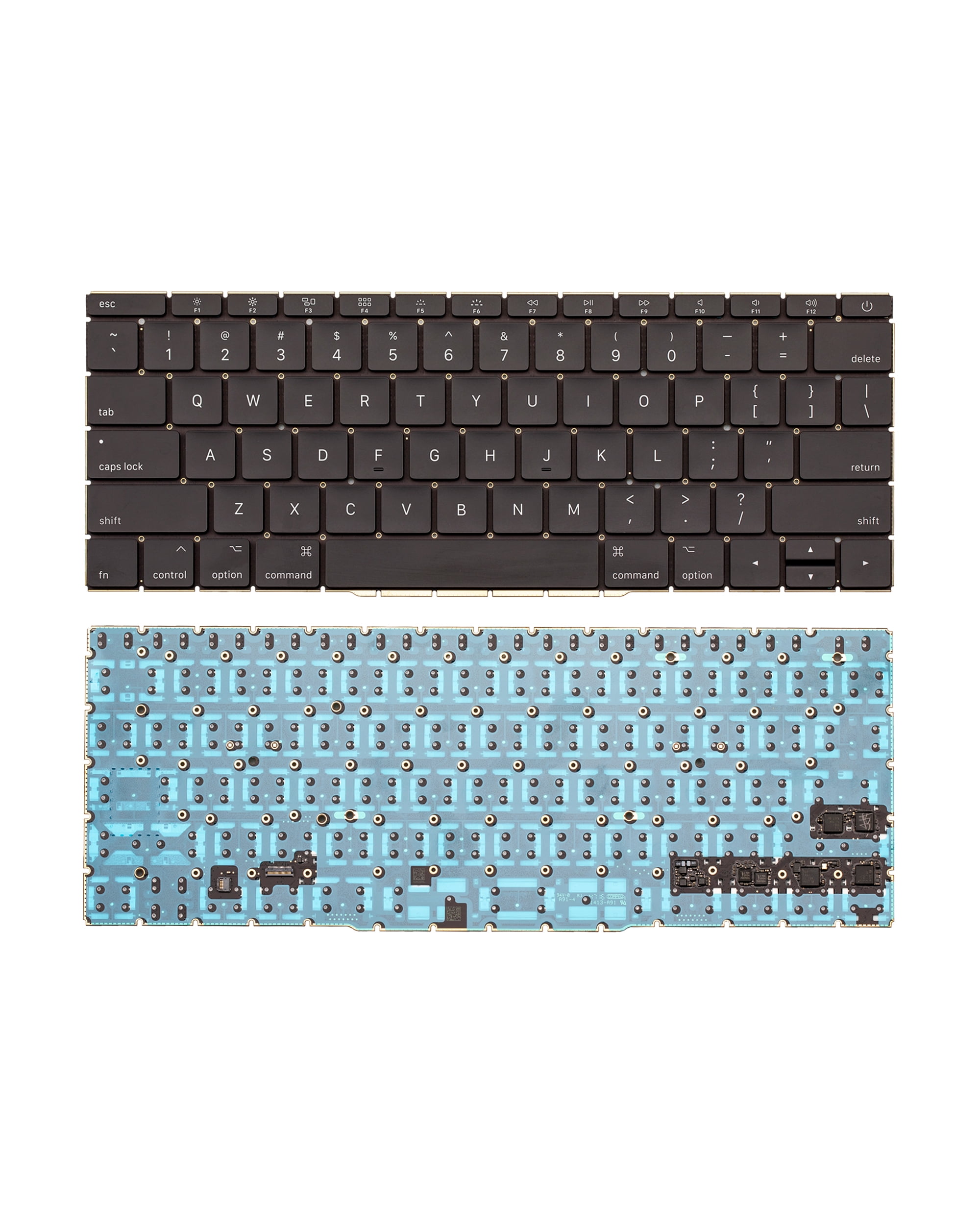 Replacement Keyboard W/ Backlight & Screws Compatible For MacBook Pro ...