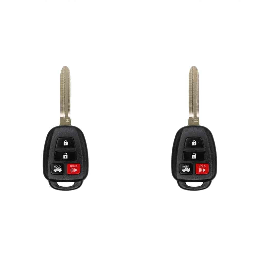 Replacement Keyless Remote Head Key Fob for Toyota RAV4 2014 FCC ...