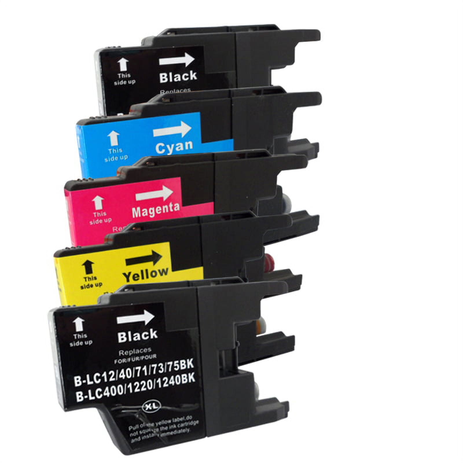 Replacement LC-71 LC-75 Ink Cartridges compatible for MFC-J280W MFC ...