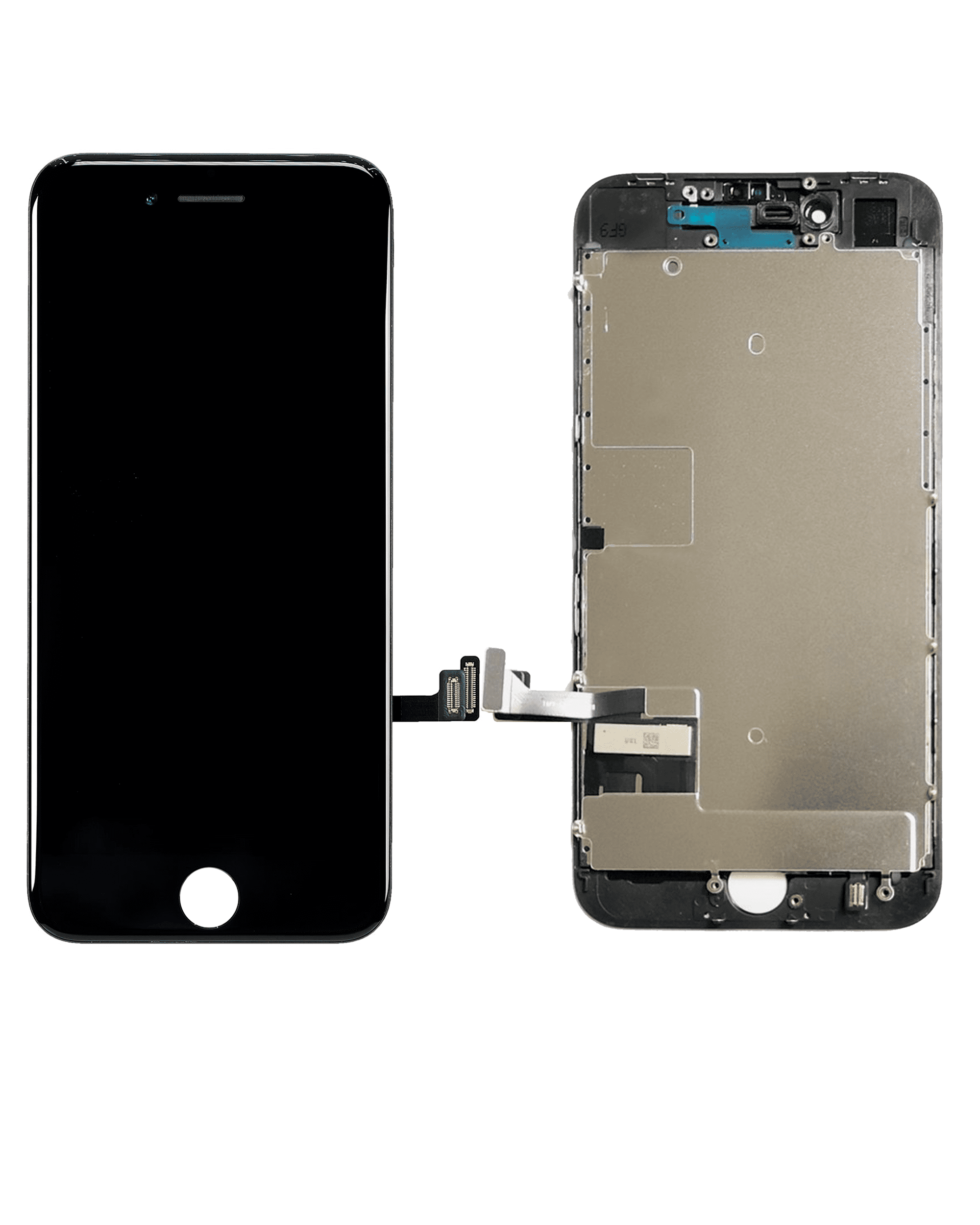 Replacement LCD Assembly With Steel Plate Compatible For iPhone 8 / SE ...