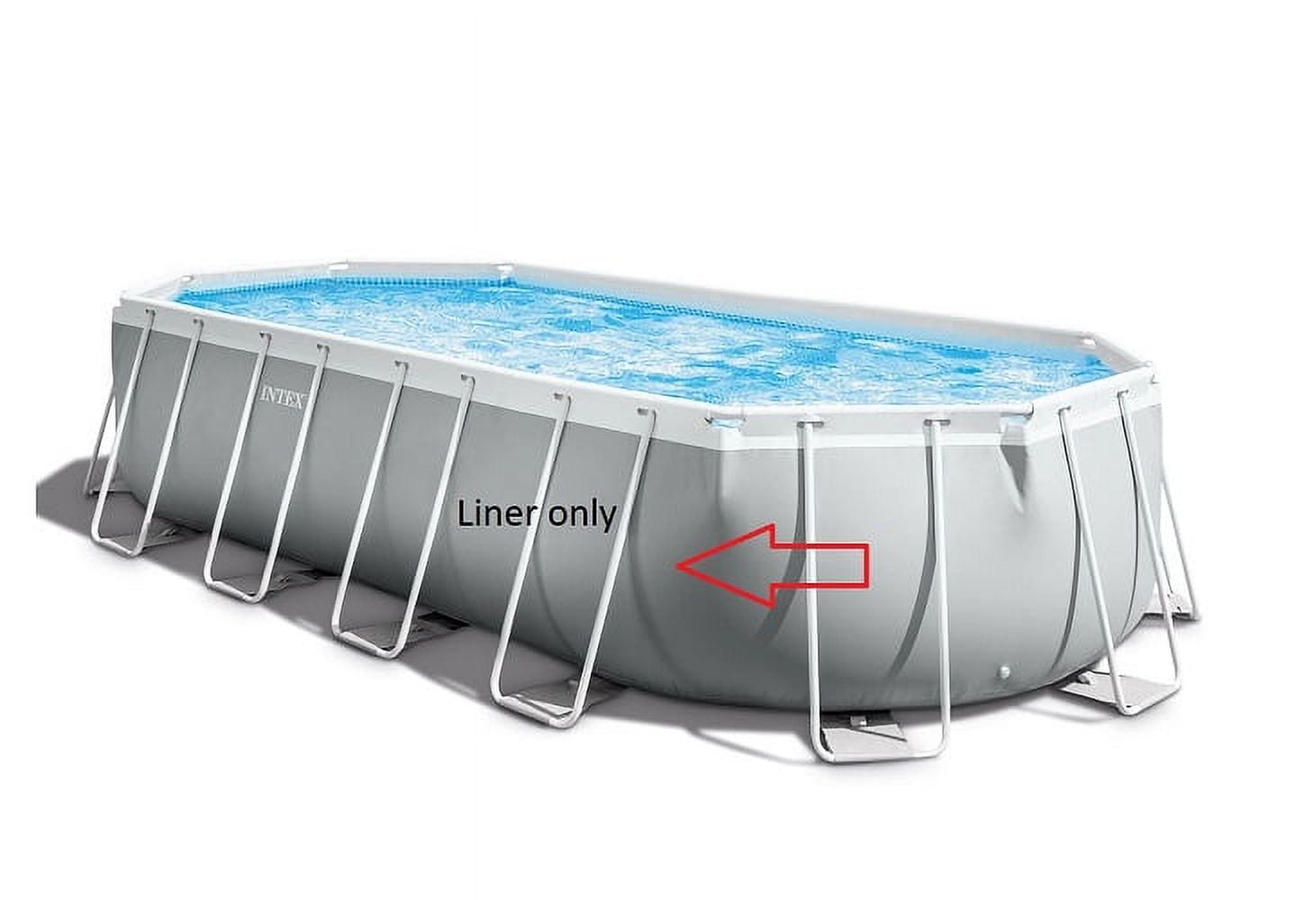 Replacement LINER for Intex 20x10x48 Prism Frame Oval Swimming Pool ...