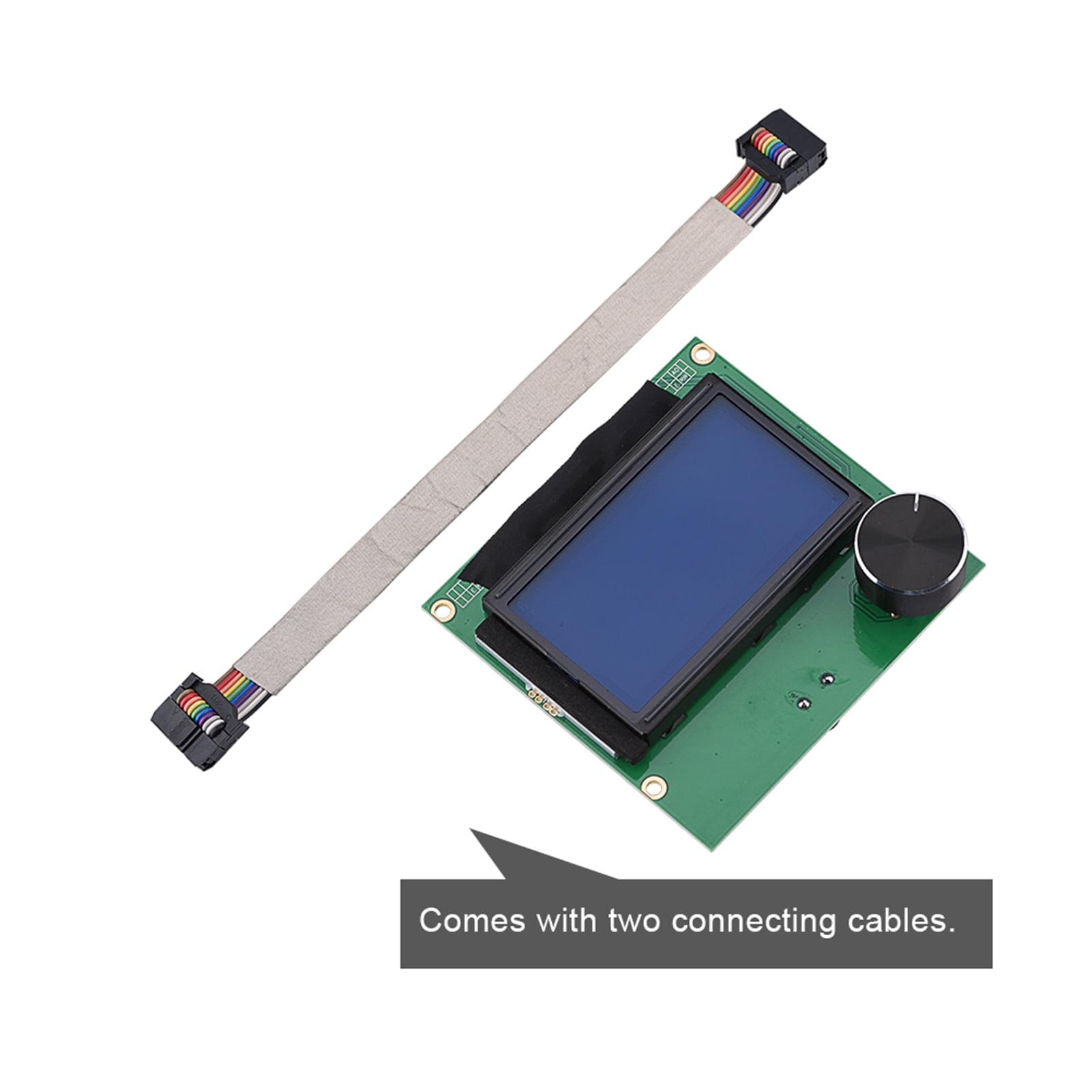 Replacement Lcd Display Screen,With 2 Cable For Creality Cr‑10S 3D ...
