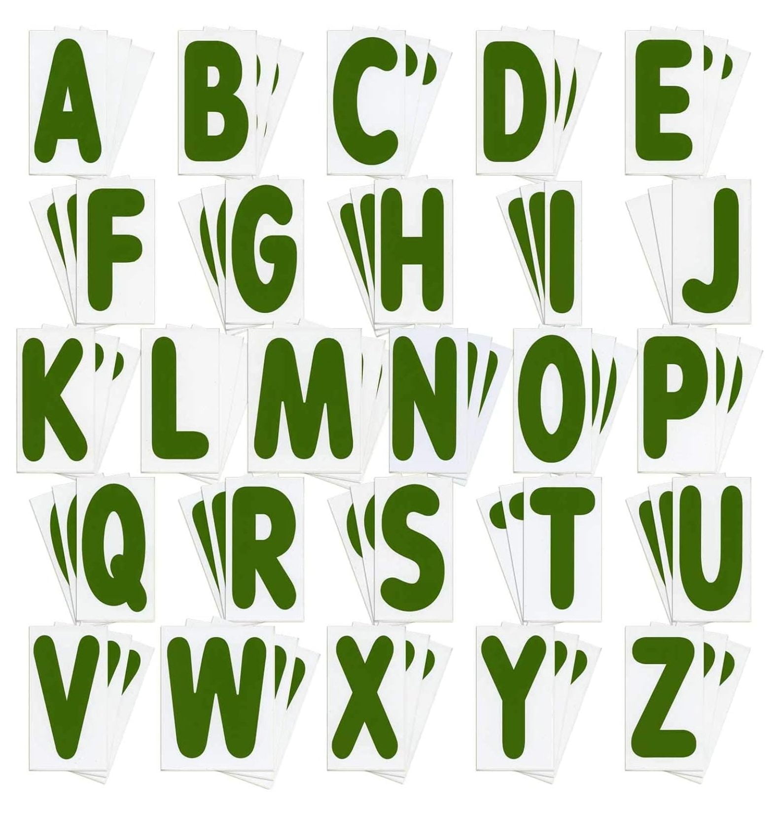 Replacement Letters for White Message Board Sidewalk Signs with 5 Inch ...