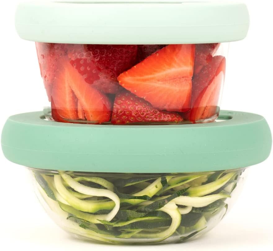 Replacement Lids for Glass Storage Containers | Silicone & Glass Lids ...