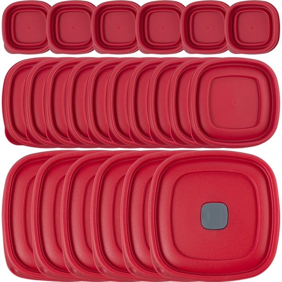 Replacement Lids for Rubbermaid Food Storage Containers - Includes 22 ...
